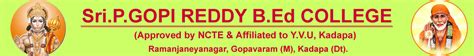 Gopi Reddy Bed College
