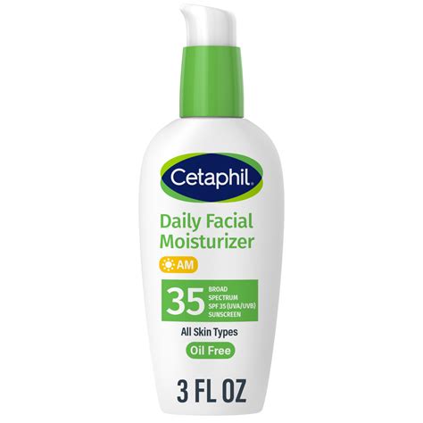 Cetaphil Face Moisturizer Daily Oil Free Facial Moisturizer With Spf