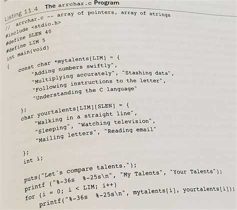 Solved C Language I Need The Correct Answer For The Chegg