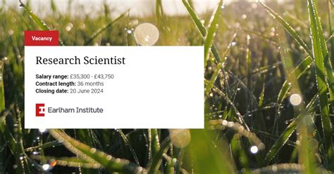 Earlham Institute On Linkedin Research Scientist