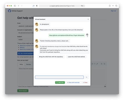 Unfork Github Repo Rjs