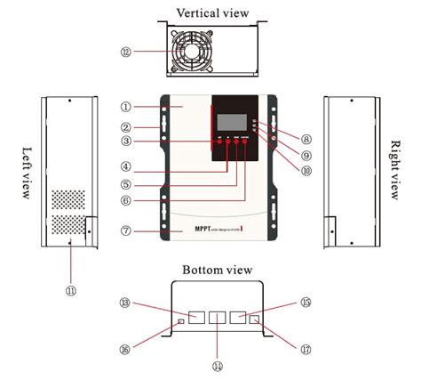 MPPT Solar Charge Controller V Power Home