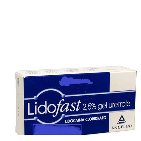 Angelini Lidofast 25 Mgg Gel Uretrale Lidofast 10 Mgg Gel Lidocaina
