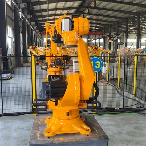 Six Axis Robot 50kg Load 2100mm Arm Span Automatic Palletizing Robot Arm Machine And 6 Axis Robot