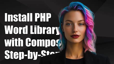 How To Install Phpword Library With Composer Step By Step Guide Youtube