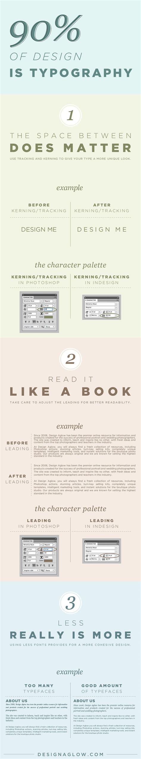 Tracking Typography Examples