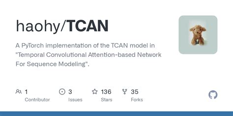 Github Haohytcan A Pytorch Implementation Of The Tcan Model In Temporal Convolutional