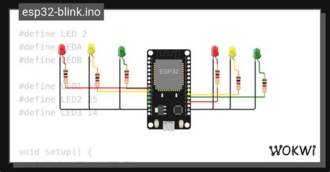 Semáforo Wokwi Esp32 Stm32 Arduino Simulator