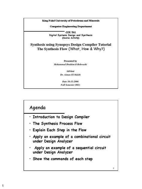 Design Compilerword文档在线阅读与下载无忧文档