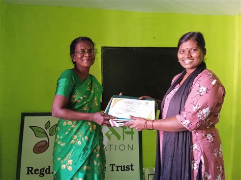 Certification Award Ceremony Tailoring Class Zerah Foundation