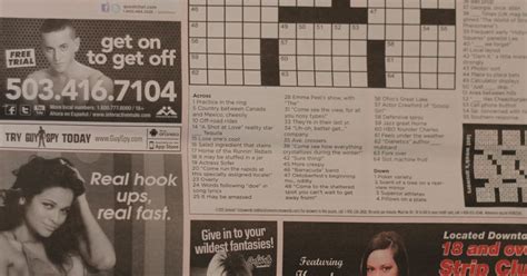 Creamy Nougat Sex And Crossword Puzzles