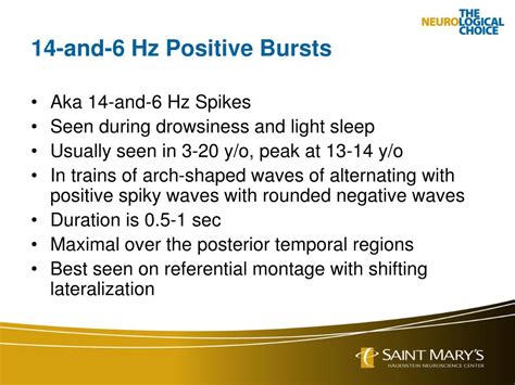 Ppt Benign Eeg Variants And Patterns Of Unknown Significance