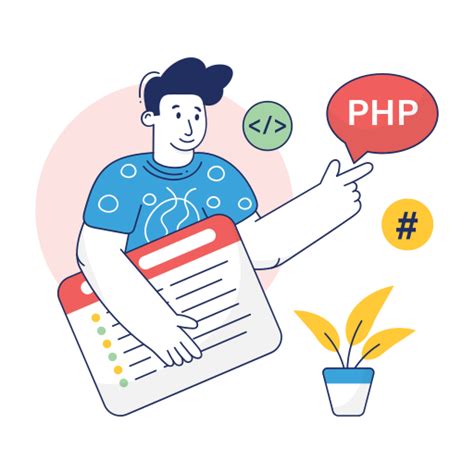 Php Coding Extension Development Document Illustration Download On Iconfinder