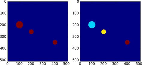 Python Shape Recognition With Numpy Scipy Perhaps Watershed Stack Overflow