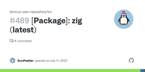 Package Zig Latest · Issue 489 · Termux User Repositorytur · Github