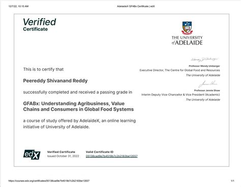 Shivanand Reddy On Linkedin Im Happy To Share That Ive Obtained A New Certification Edx