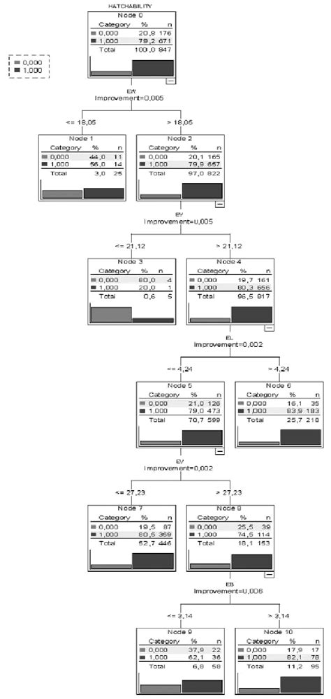 Classification Tree Of External Egg Traits That Influence On Download Scientific Diagram