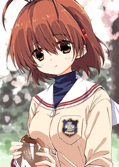 【clannad（团子大家族）】动漫头像优图壁纸分享——古河渚 哔哩哔哩