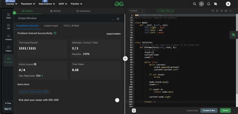 Gfg160 Geekstreak2025 Day90 Geeksforgeeks Womenintech Apoorva Poojari