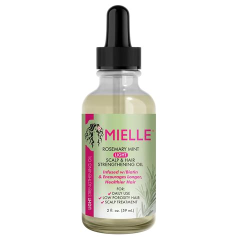 Mielle Organics Aceite Para Fortalecer El Cuero Cabelludo Y El Cabello