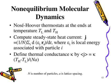 Ppt Heat Conduction In One Dimensional Systems Molecular Dynamics And Mode Coupling Theory