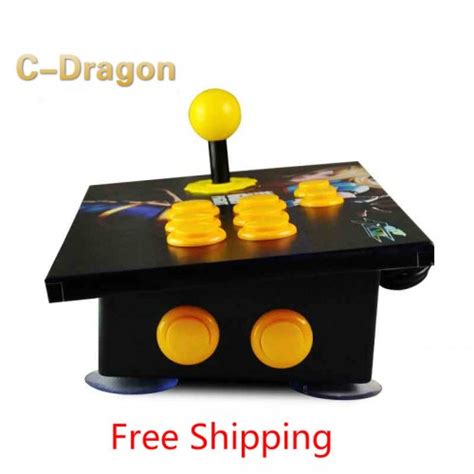 Cdragon Arcade Stick Usb Rocker Arcade Joystick Kof Street Fighter Three And Pc Computer Game Handle