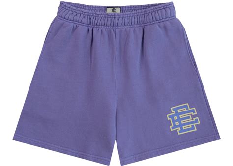 Eric Emanuel Ee Basic Sweat Short Violetviolet Mens Ss25 Us