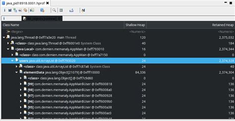 Development Blog Java Memory Dump Analysis Memory Leaks Detection