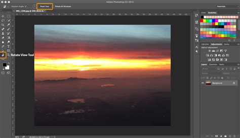 Photoshop Tips And Tricks Rotate View Tool SkillForge