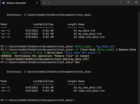 Powershell How To Delete File If It Exists Collecting Wisdom