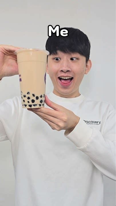 친구랑 버블티 나눠마실 때 Youtube