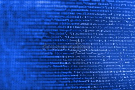 Programming Coding Source Code Screen Stock Illustrations 4 061