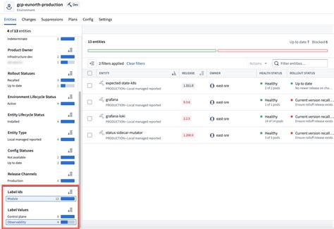 Managing Labels • Entity Labels • Palantir