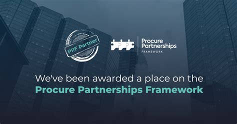 Dandw Delighted To Announce Place On Procure Partnerships Framework