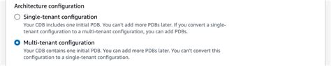 Get Started With The Multi Tenant Feature Of Amazon Rds For Oracle