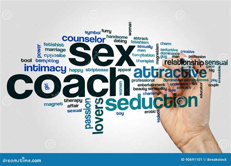 Sex Coach Word Cloud Stock Image Image Of Flirt Passion