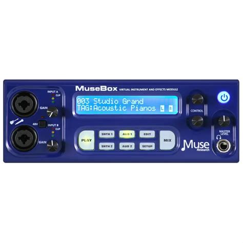 User Manual Peavey Musebox English 52 Pages