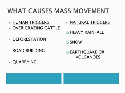 PPT MASS MOVEMENT PowerPoint Presentation Free Download ID 3124158