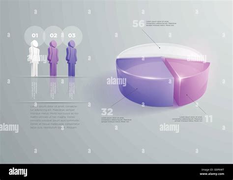 Vector Pie Chart Infographic Design Template Stock Vector Image Art Alamy
