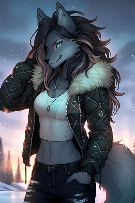 Winter Werewolf Girl Closed By Chrisd19 On Deviantart