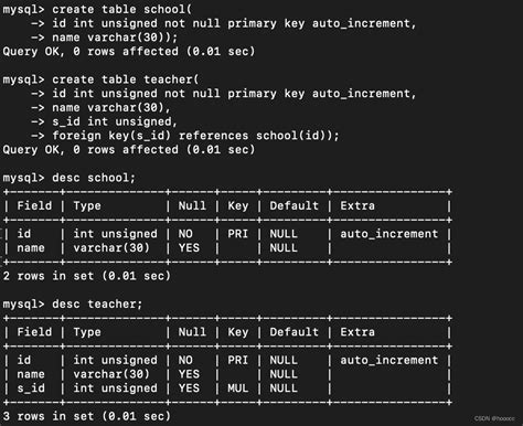 数据库sql语句 外键约束十一外键约束的sql命令是什么 Csdn博客