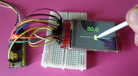 Électronique En Amateur Utilisation Dun écran Tactile Tft Spi 240 X