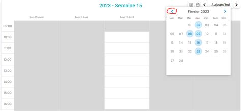 Mini Calendar Date Picker Block Navigation To Dates Outside A