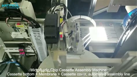 Microfluidic Chip Cassette Assembly Machine Pcr Microfluidic Chip