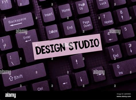 Conceptual Caption Design Studio Word For Work Environment