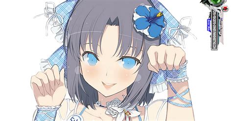 Senran Kagurayumi Sexy Big Blue Nyan Nyan Render Ors Anime Rendersgamer Mode