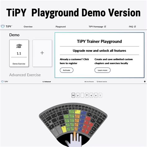 TiPY Playground Demo Tipy Keyboard