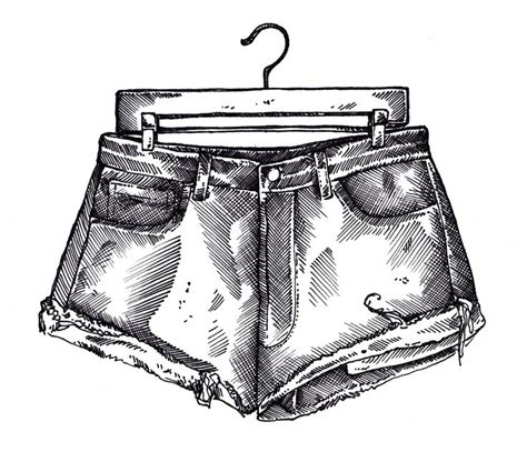 Daisy Dukes Fashion Illustration