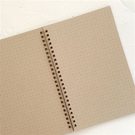 Dot Grid Notebook Etsy