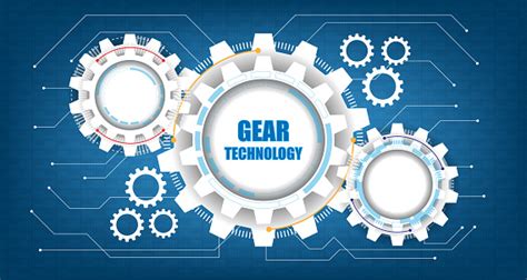 비트와 회로 기판에 텍스트 필드와 그림자미래 형 기어 바퀴 연결된 기어 및 아이콘 Ep4가 있는 추상적인 배경 0명에 대한 스톡